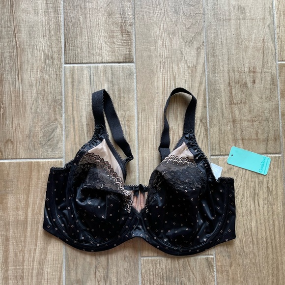 Goddess | Intimates & Sleepwear | Goddess Black Nude Polka Dot ...